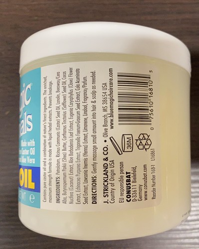 Blue Magic Organics Castor Oil Hair and Scalp Conditioner with Shea ...