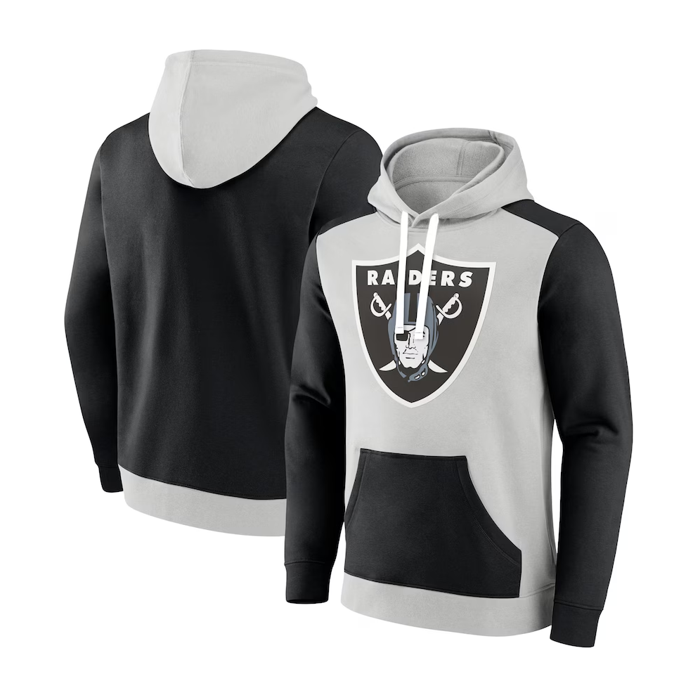 Las Vegas Raiders Hoodie (Size S) Men's NFL Primary Logo Block Hood ...