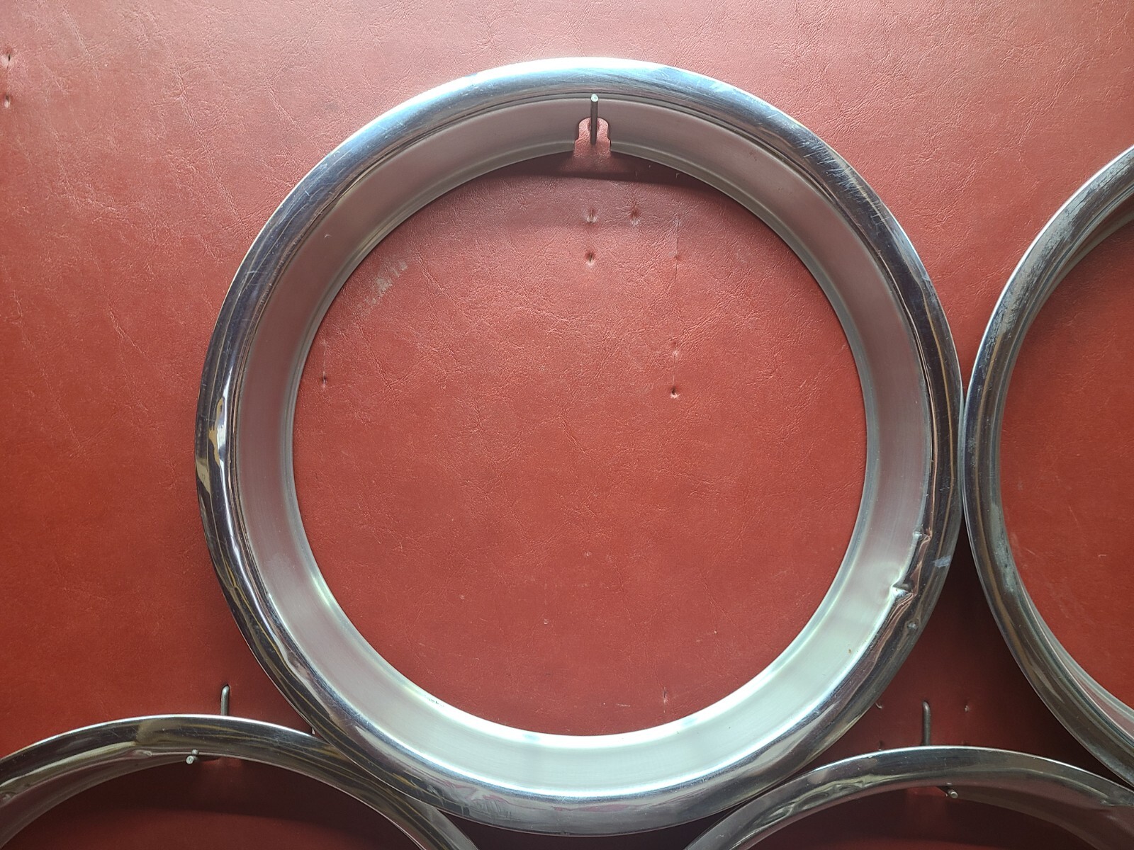 1970s 80s Ford Mustang Bronco Truck F150 F250 Trim Ring Wheel SET 15 ...
