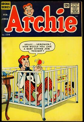 Archie #134 1963 - Archie -G - Comic Book | eBay