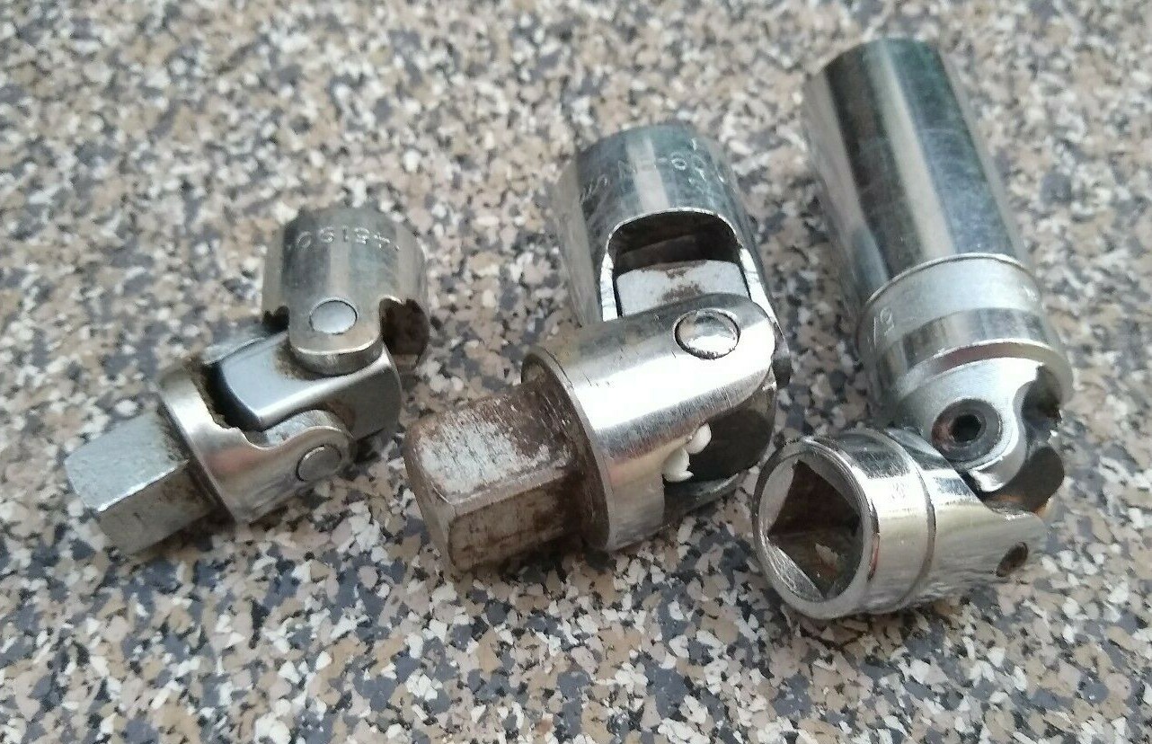 Joint Sockets Universal New Britain, S-K, Truecraft Set of 3, Various ...