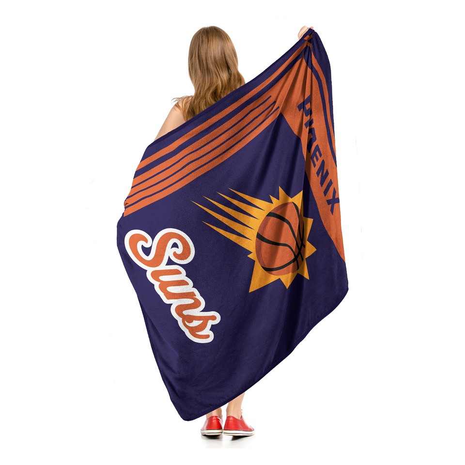 NBA Officially Licensed Phoenix Suns 46" x 60" Microfiber Throw Blanket ...