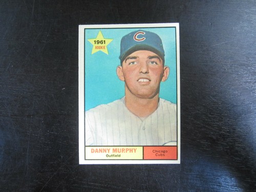 1961 Topps # 214 Danny Murphy Card Chicago Cubs | eBay