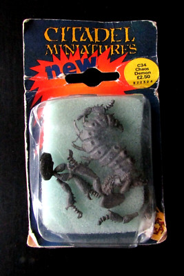 OOP Citadel / Warhammer Rare Metal C34 Chaos Demon BNIB | eBay