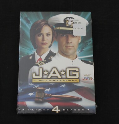 JAG JUDGE ADVOCATE GENERAL TV SERIES COMPLETE FOURTH SEASON DVD BOXED ...