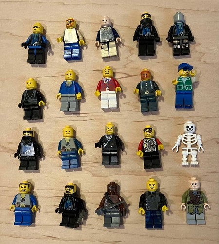 Lego Minifigures Huge mixed LOT Star Wars Forestmen skeleton Ninja ...