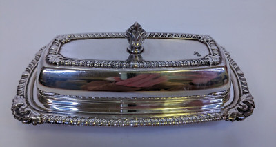 Butter Dishes - Vintage Oneida Silverplate