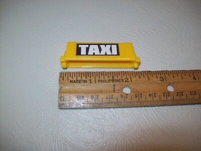 CRASH DUMMIES TAXI CAB ROOF SIGN ORIGINAL SPARE PART TYCO 91/92 | eBay