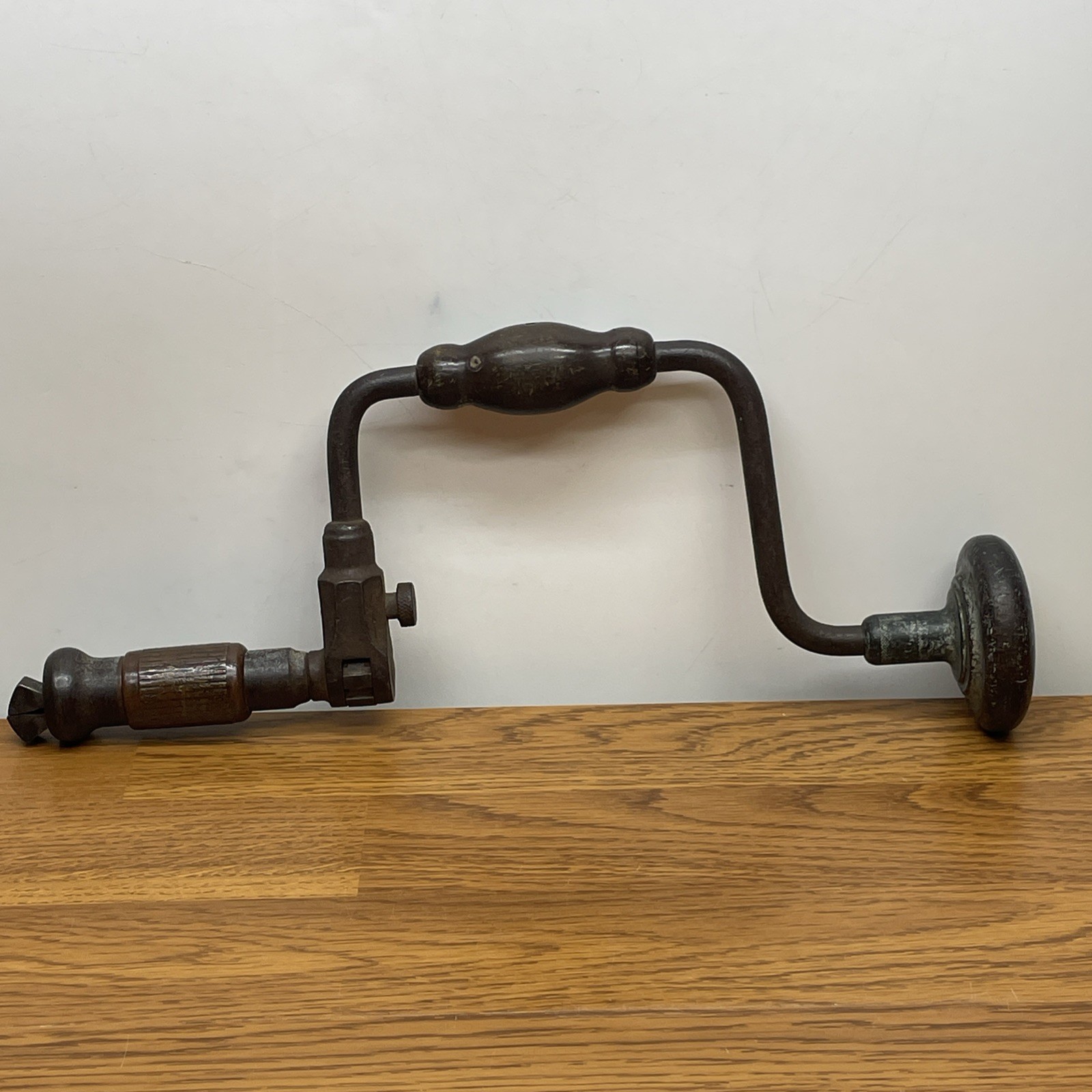 Vintage Lakeside 13 Inch Ratcheting Hand Drill Bit Brace Auger Tool ...