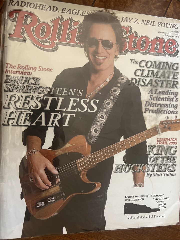 BRUCE: Rolling Stone Issue 1038 November 1, 2007 | eBay