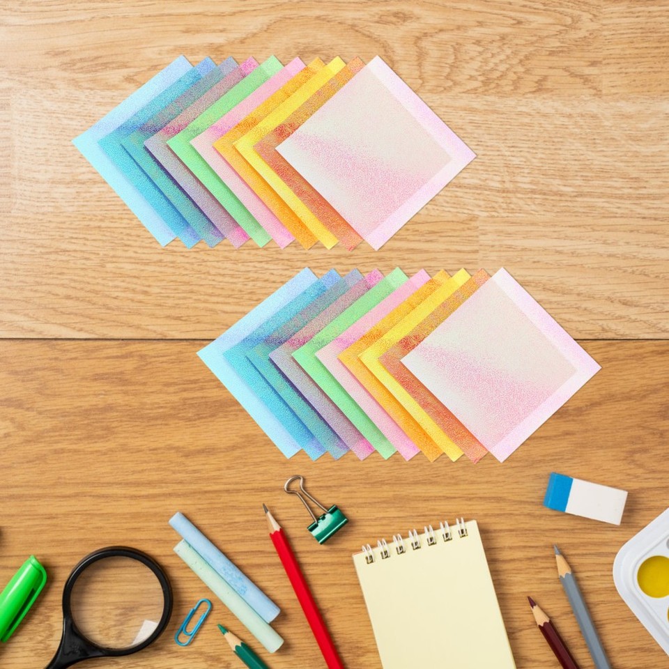50Pcs Craft Origami Paper Sheets Crafting Fold Papers Origami Papers ...