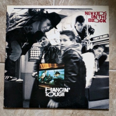New Kids On the Block Nkotb Hangin' Tough LP Vinyl Record 1988 CBS Pre ...
