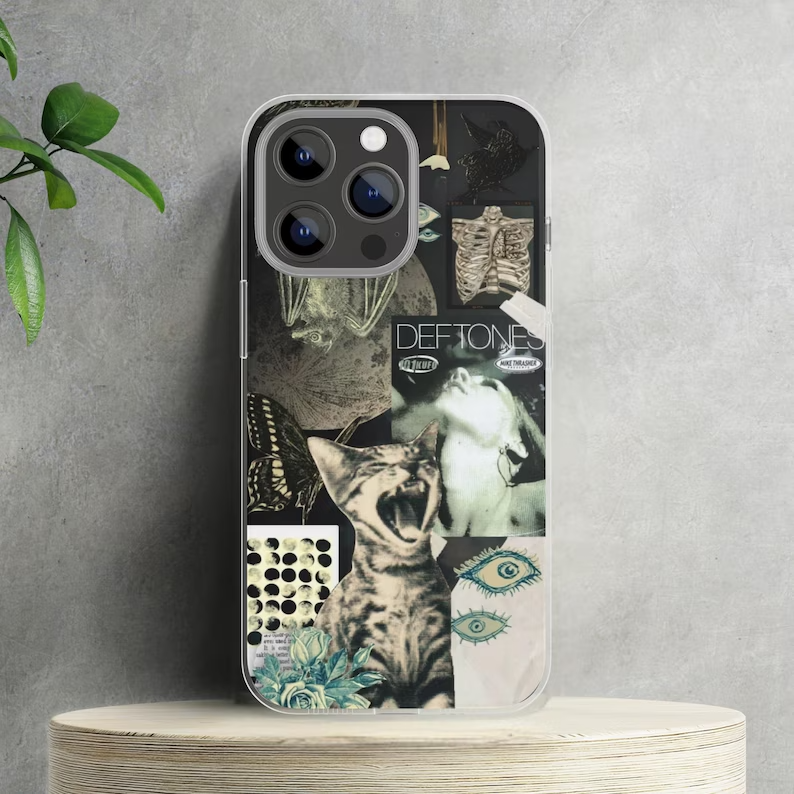 Deftones Rock Band Phone Case TPU Soft Gel Protective Cover For Iphone ...