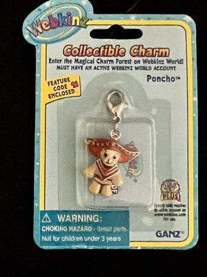 Webkinz Collectible Charm - Poncho - New Unused Code | eBay