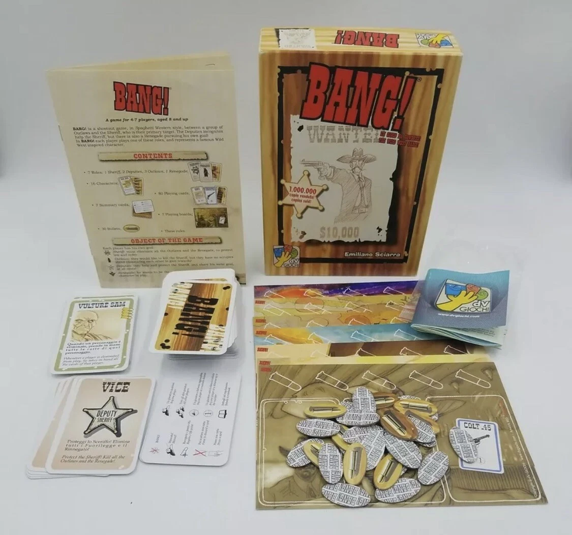 Bang Card Game Characters