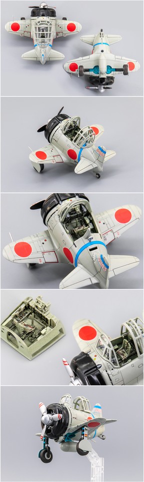 Japan A6M Zero Fighter Cute Version 3D Printed Models Gift | eBay