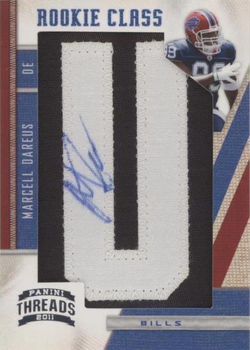 2011 Panini Threads - Rookie Class Marcell Dareus #251 /300 (AU, RC ...