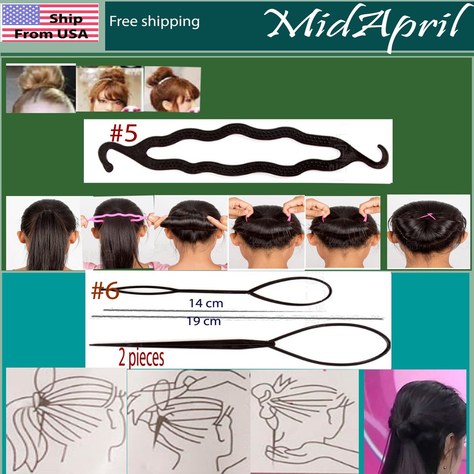 Women Hair DIY Tool French Braiding Tool Braided Hair Accessories US ...