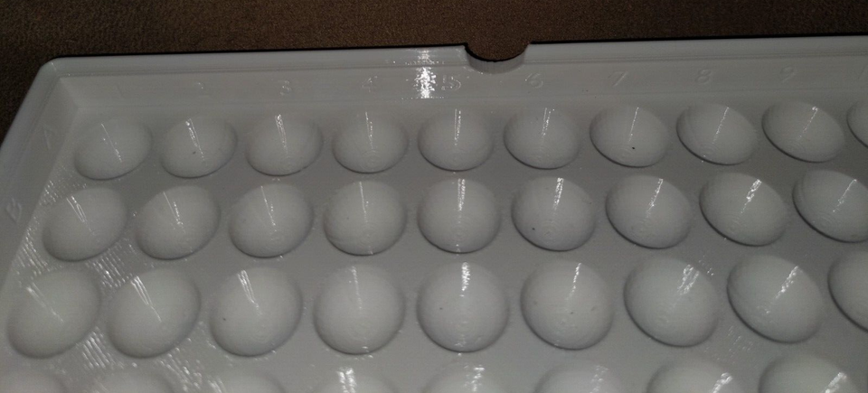 NO MARBLES - 100x 17mm Marbles Black 3D Print Display Storage Sorting ...