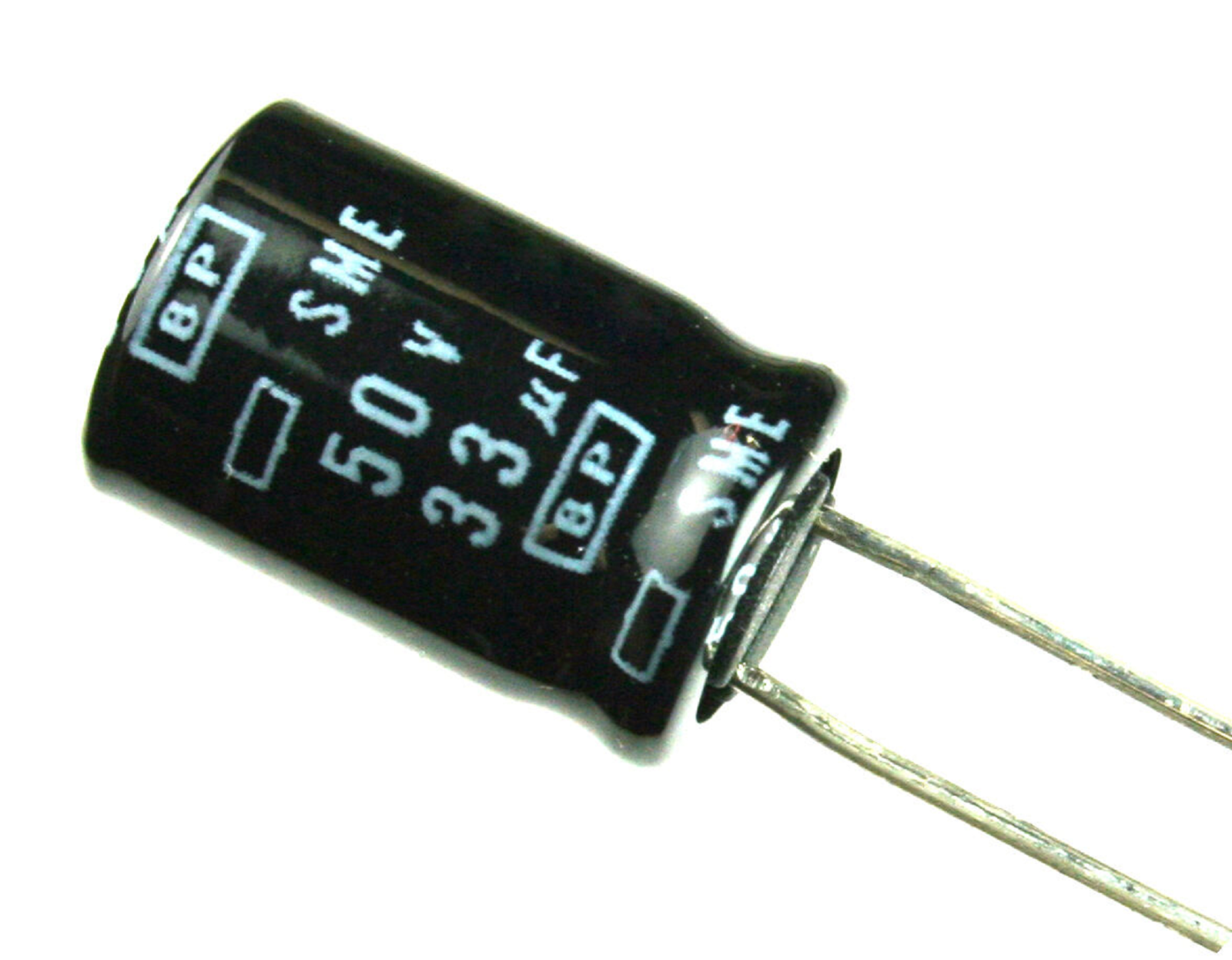 1 PCS NIPPON Capacitor NP BI-POLAR AL BP 33uF 33MF 50V Cap (Replacing ...
