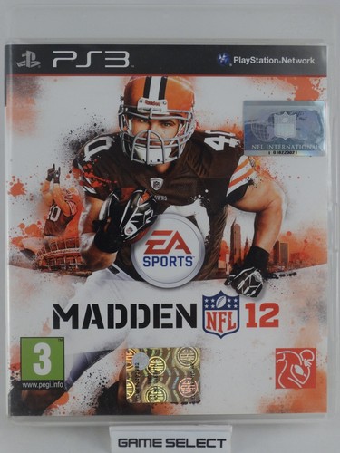 MADDEN NFL 12 2012 SONY PS3 PLAYSTATION 3 PAL Original Komplett ...