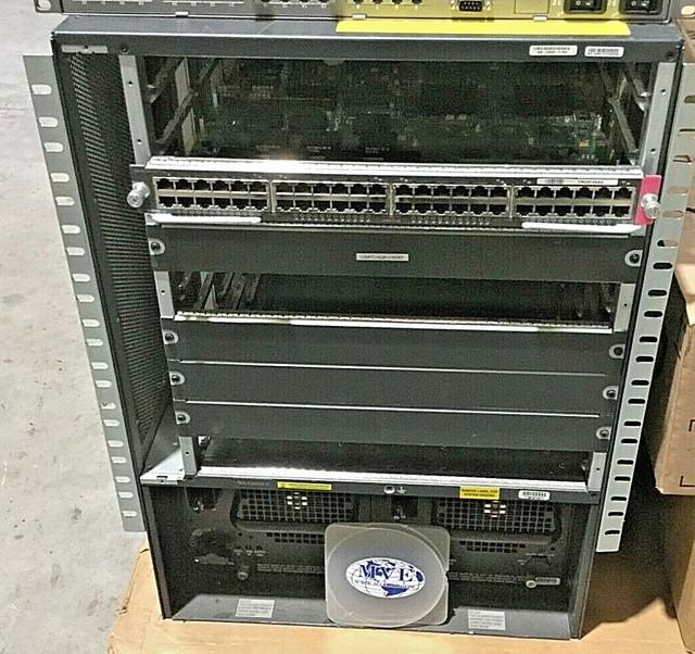 Cisco Ws-6509-e Catalyst 6509-e Chassis No Power Supplies 6q for sale ...