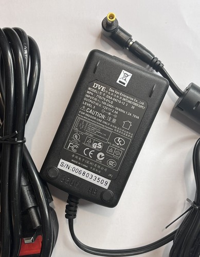 12V Power Adaptor for Virgin Media DCX960 KKOB N215 1000 Tivo Box, 5.5 ...