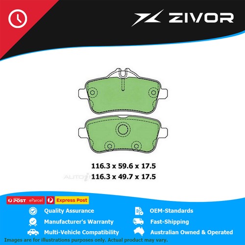 PROTEX Brake Pads-Rear For MERCEDES BENZ CLA45 AMG SHOOTING BRAKE X117 ...