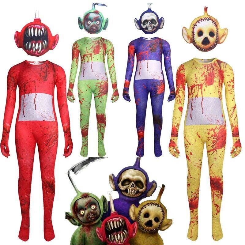 Creepy Teletubbies Tinky Winky.exe Horror 3D Animation PixelBoom