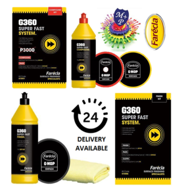 Farecla KT3001 G360 Super Fast Compound Kit & KT3006 G360 Super Fast ...