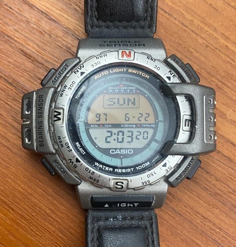 Casio * Pathfinder PAT-400. Module 1570. Great Condition. Runs Well ...