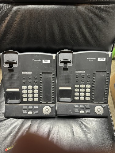 Panasonic KX T7625 Hybrid Phone 24 Button Super Digital Lot Of 2 Tested ...