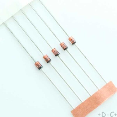 BZX85C Diode zener 1W3 5% DO-41 Vishay RoHS valeur au choix (lot de 5 ...