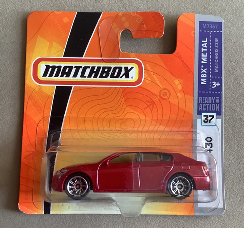 Matchbox Ready for Action ~ #37 Lexus GS430 Red ~ MBX Metal Diecast ...