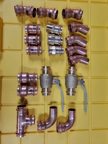 Lot Of 1 Inch Viega Propress Fittings | eBay