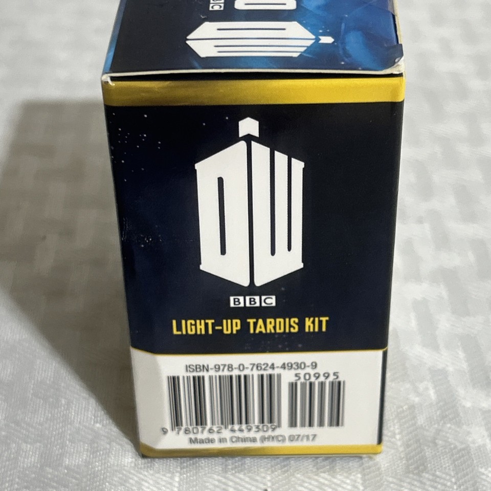 2012 Doctor Who: Light-Up Tardis Kit [Running Press Minis] NEW IN BOX ...