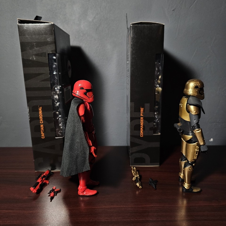 Star Wars The Black Series Captain Cardinal Commander Pyre Galaxy's ...