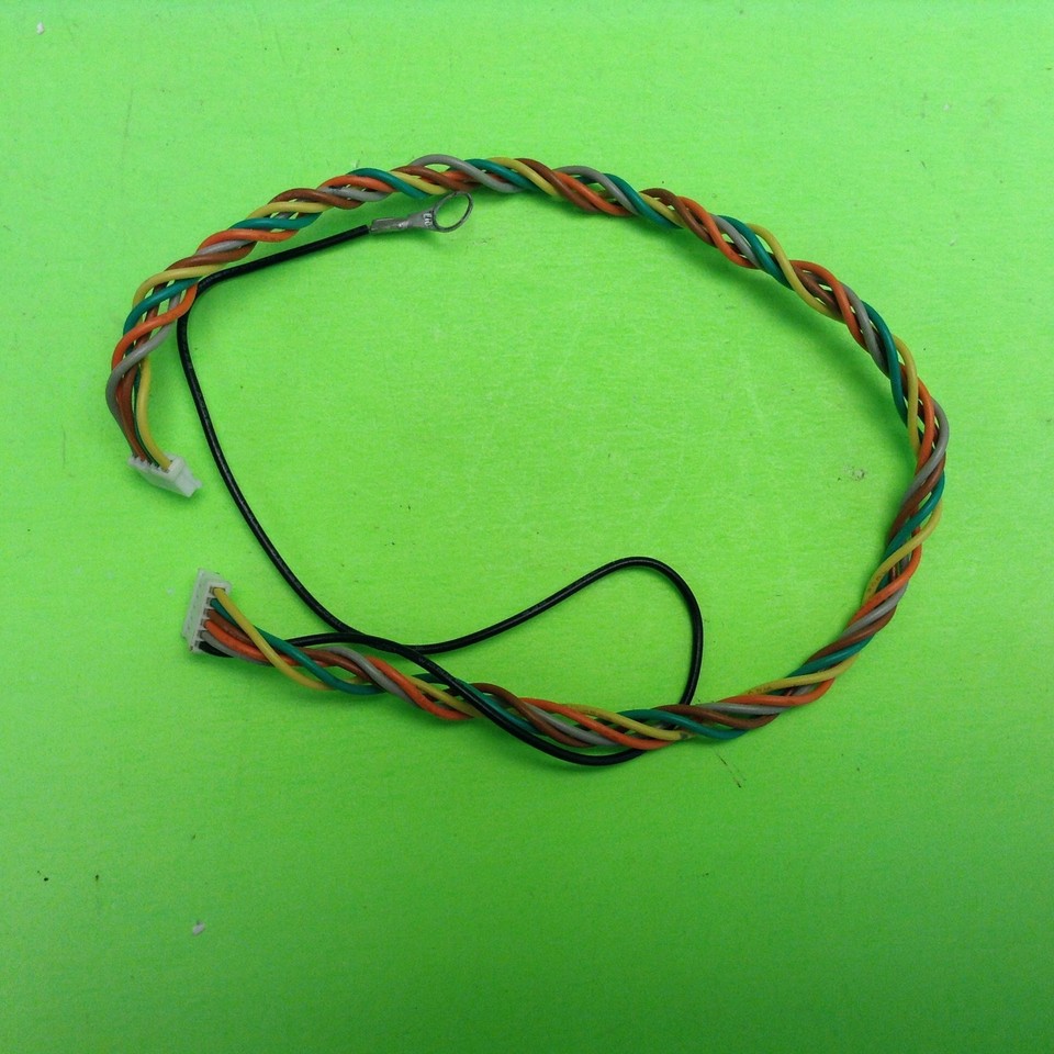 HP Officejet G85 Xi Printer 6 Wire Black Gray Orange Red Grean Yellow ...