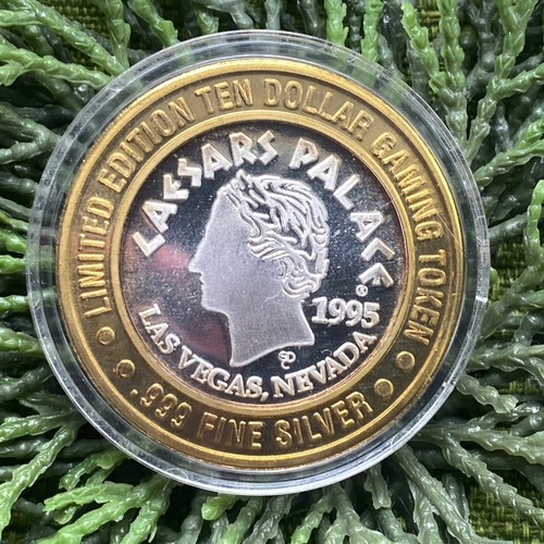 NV Caesars Palace Winged Victory Strike Silver .999 $10 Casino Gaming ...