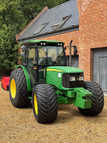 John Deere Tractor 5515, 4X4, Plus Flail Grassland Mower | eBay UK
