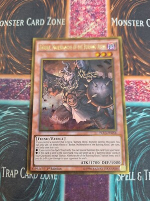 Yu-Gi-Oh! Barbar, Malebranche of the Burning Abyss PGL3-EN054 Gold 1st ...