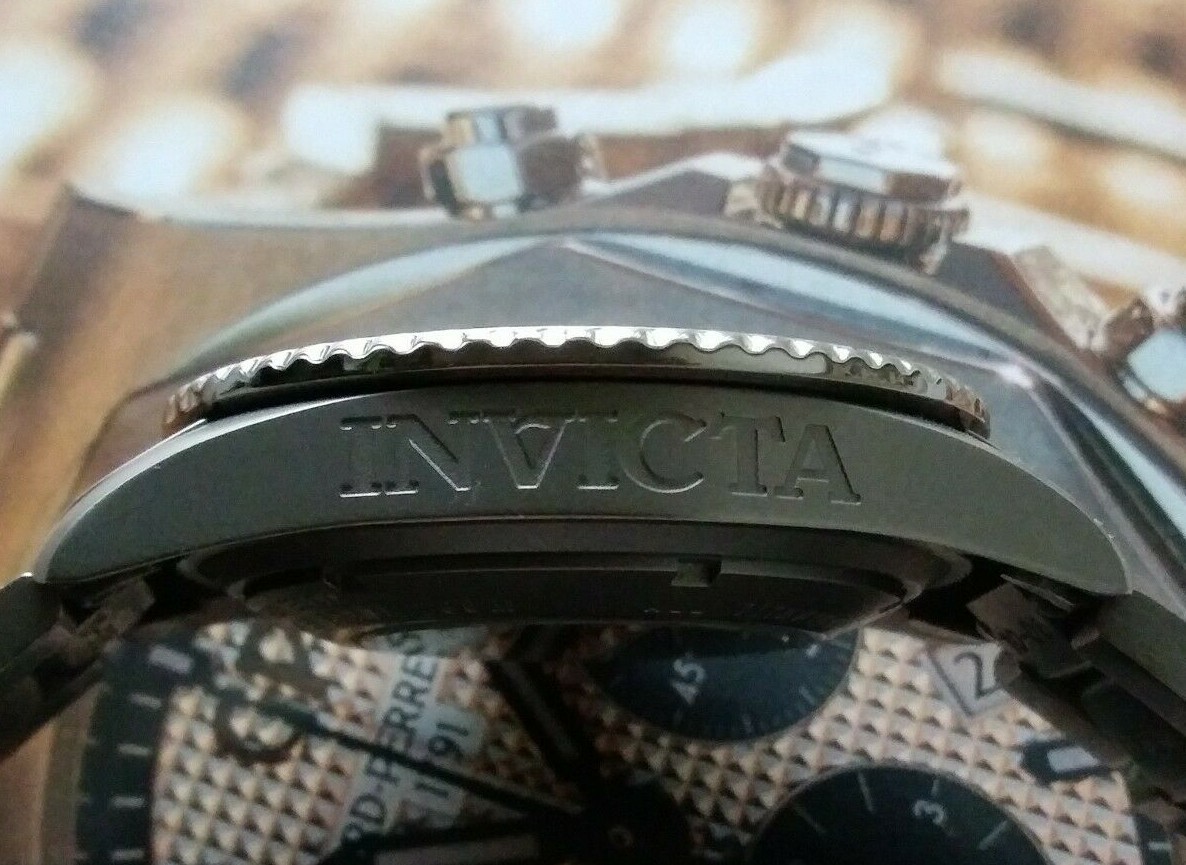 INVICTA Men's 0420 Pro Diver Automatic Black Dial Titanium Watch | eBay
