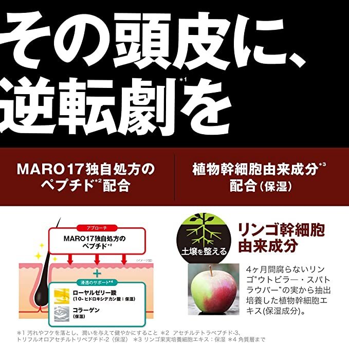 MARO17 Collagen Shampoo Perfect Wash 350ml / 11.83floz NEW Japan w ...