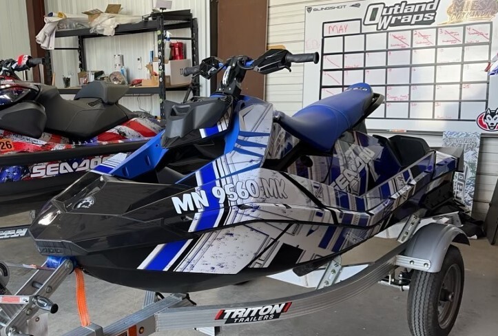 NEW Sea Doo PWC Spark Trixx Custom Wrap 1-UP, 2-UP OR 3-UP | eBay