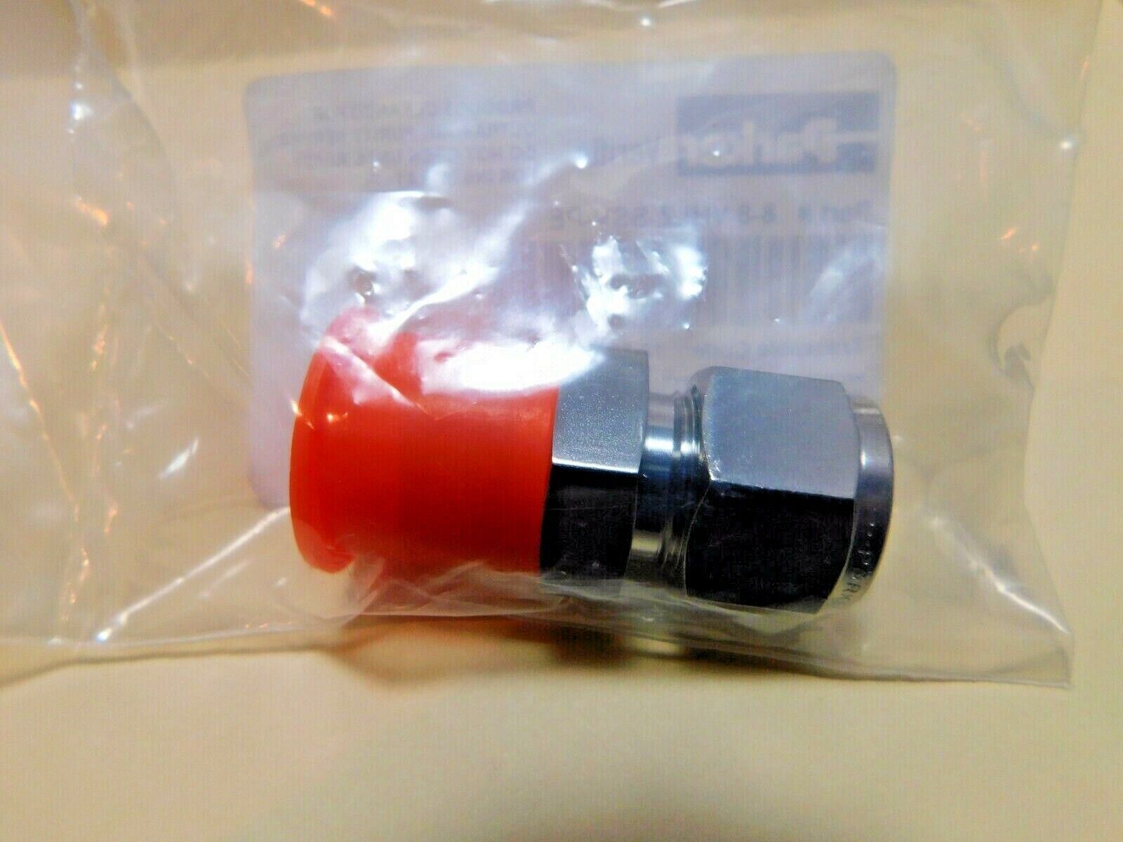 Parker VacuSeal 8-8 VHLZ-SSV, 1/2" Male VCR x 1/2" OD Compression SS-8 ...