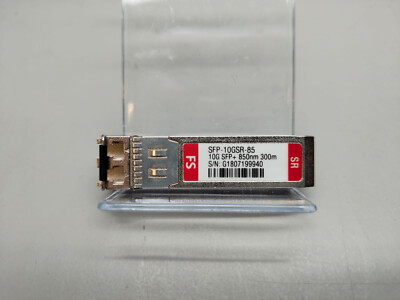 FS SFP-10G-SR-85 SFP+ Transceiver - 10Gbps, 850nm, 300m | Cisco ...