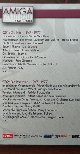 60 Jahre Amiga,von Am Fenster bis Asyl im Paradies, Puhdys, Silly, DDR ...