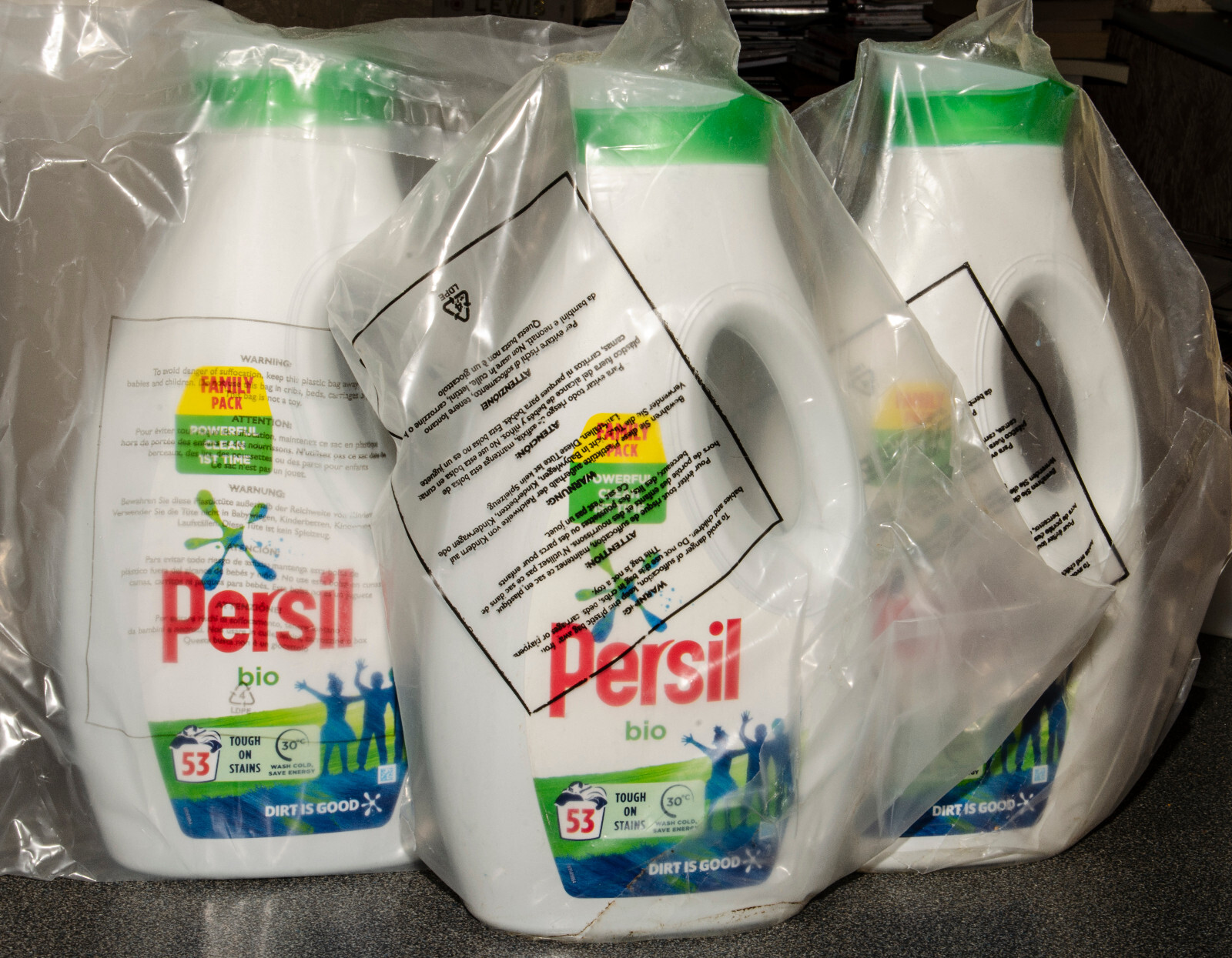 Persil bio liquid 1.431L x 3 | eBay UK