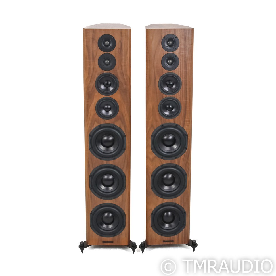 Bryston Model T Signature Floorstanding Speakers; Walnut Pair; Active ...
