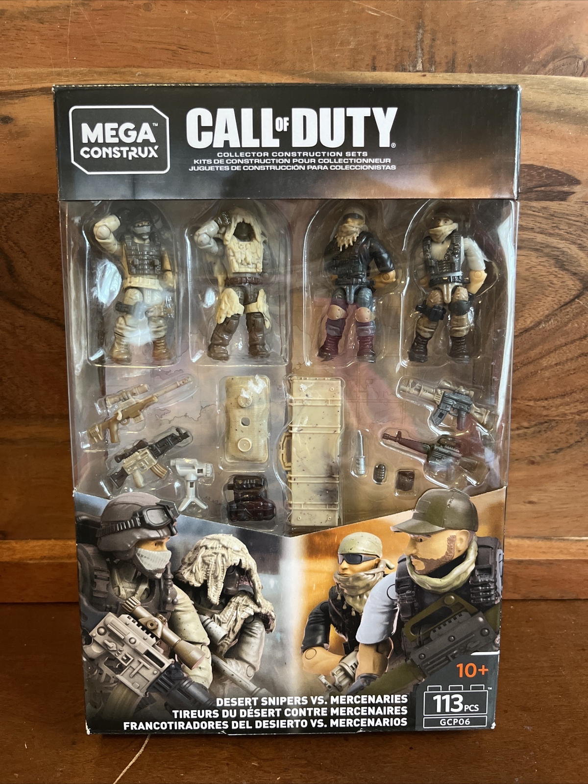 MEGA Call of Duty Desert Snipers vs. Mercenaries Builder Set - GCP06 ...